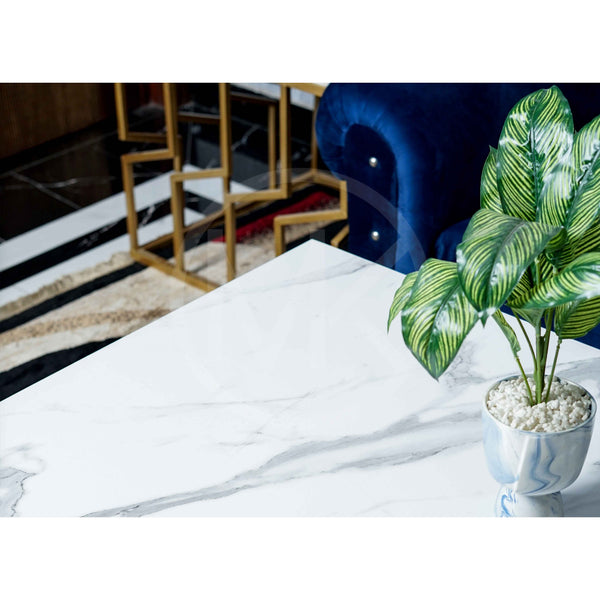 Set of 3 - White Bended Legs Centre Table Set – MK Furniture Factory